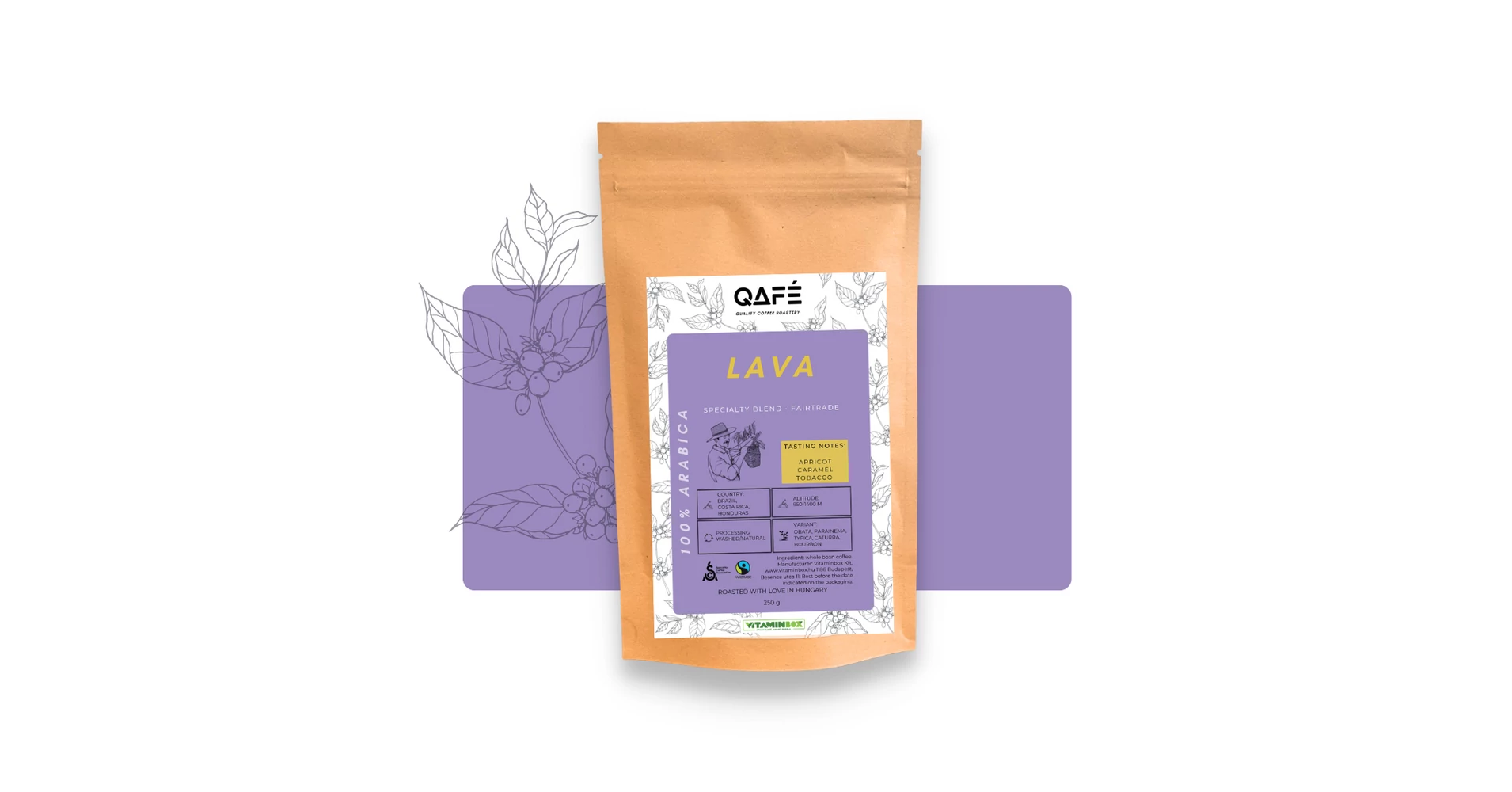 LAVA | 100% Arabica kávé | Specialty blend